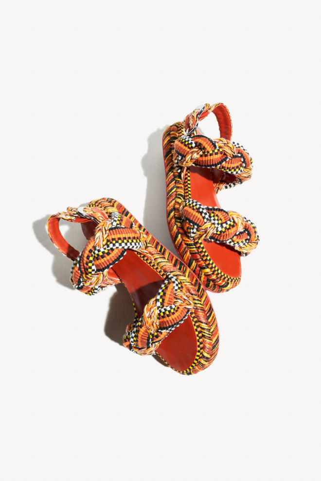 MARIA - Flatform Sandals – AMAMBAIH